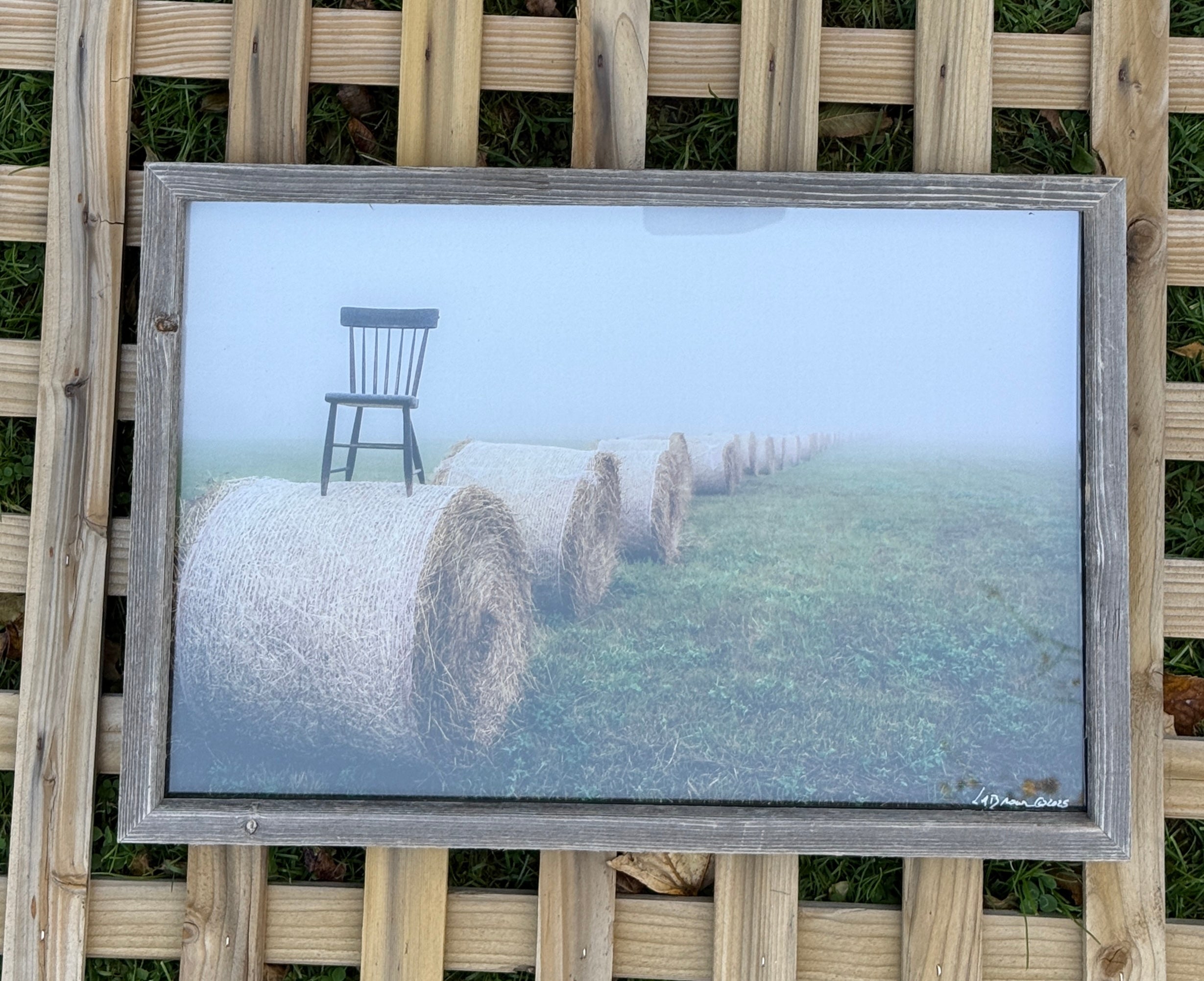Mary’s Chair on Hay | 13x19 – L.A.Brown Collections
